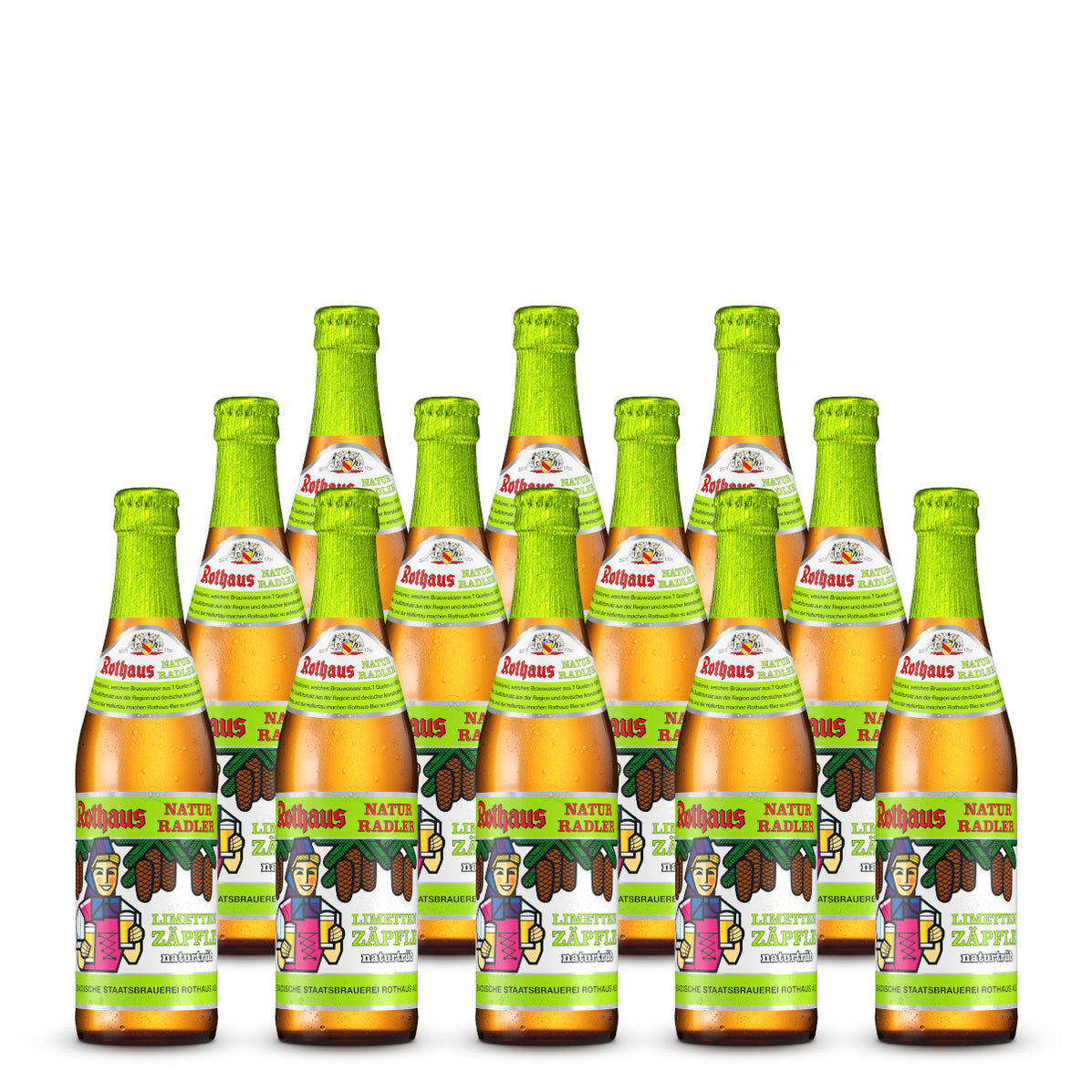 Rothaus Radler Shandy (Rothaus Radlerzäpfle) 2.1% 330ml (33cl) Bottles ...